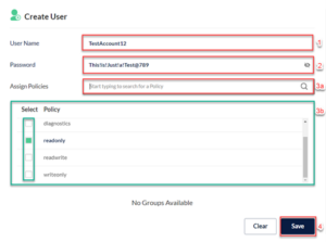 User Creation - Titan Cloud Storage